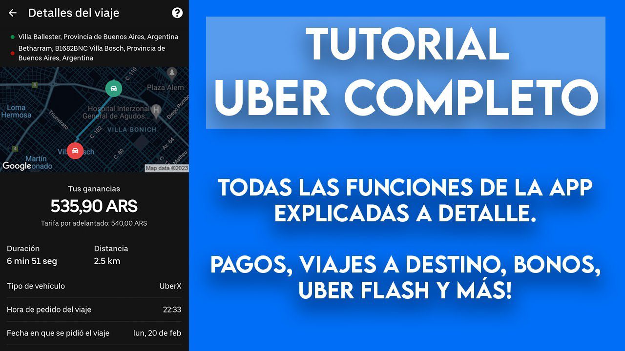 Cómo usar la aplicación Uber para conductores en Chile