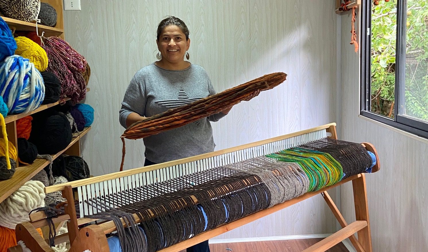 Dónde tomar clases de telar mapuche en Santiago